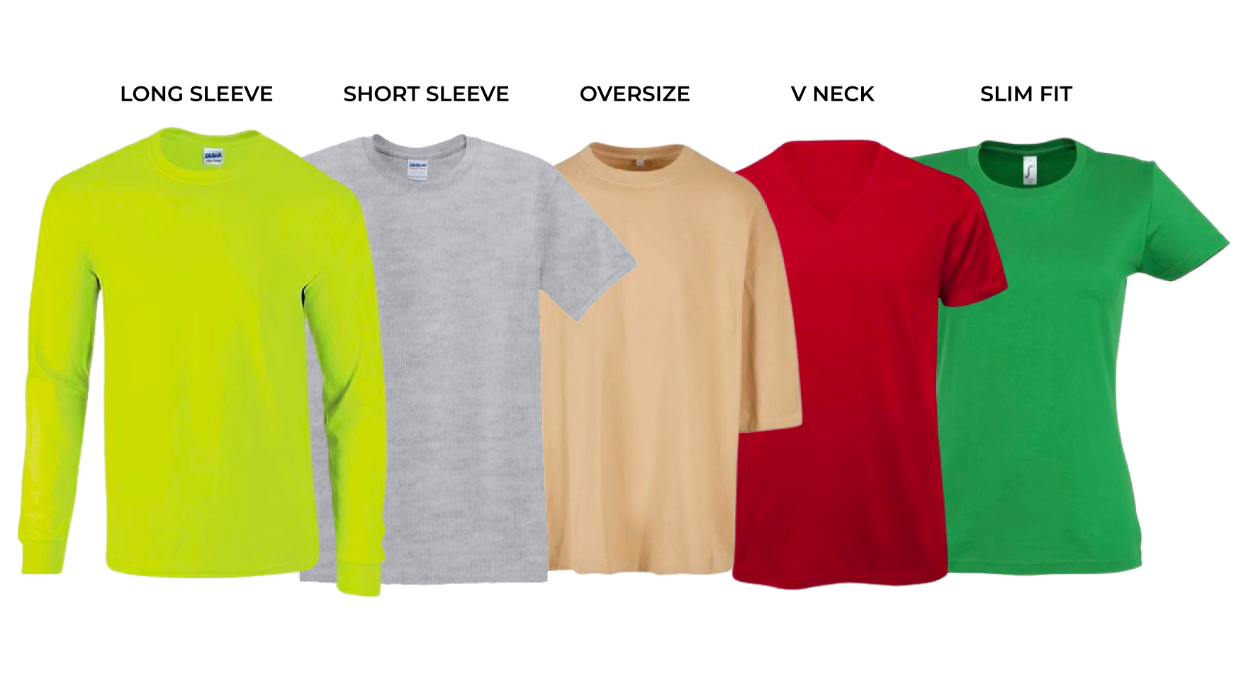 Types of T-Shirts: The Only Guide You'll Need - Wordans