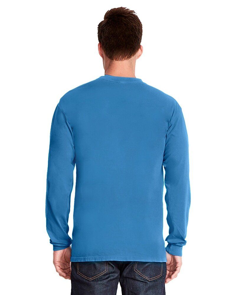 Next Level 7451 - Adult Inspired Dye Long Sleeve Crew with Pocket ...