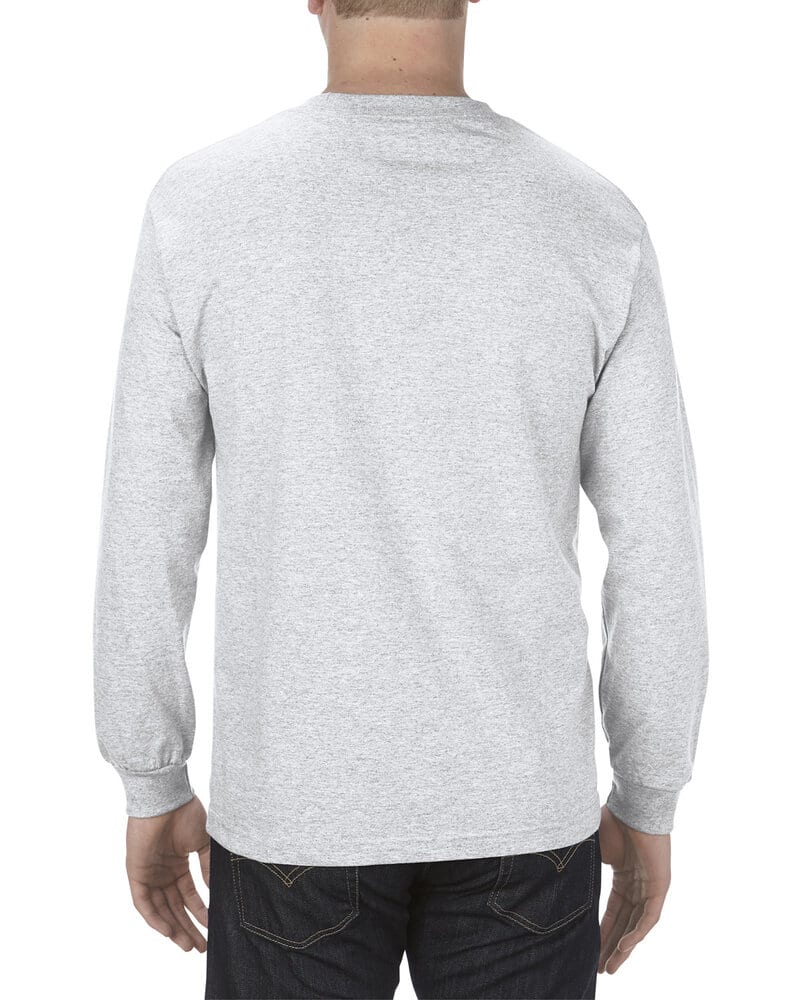 Alstyle AL1304 - Classic Adult Long Sleeve Tee - Ash | Wordans USA