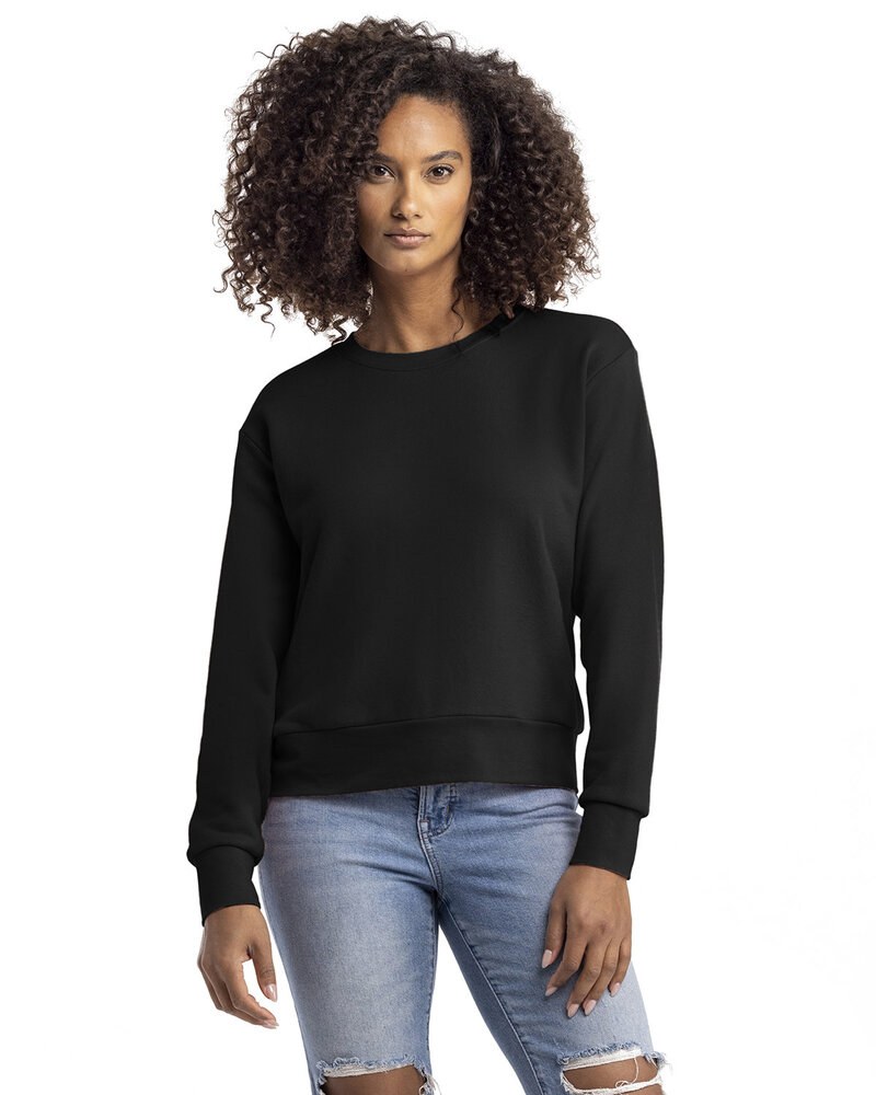 Next Level Apparel 9084 - Ladies Laguna Sueded Sweatshirt | Wordans USA